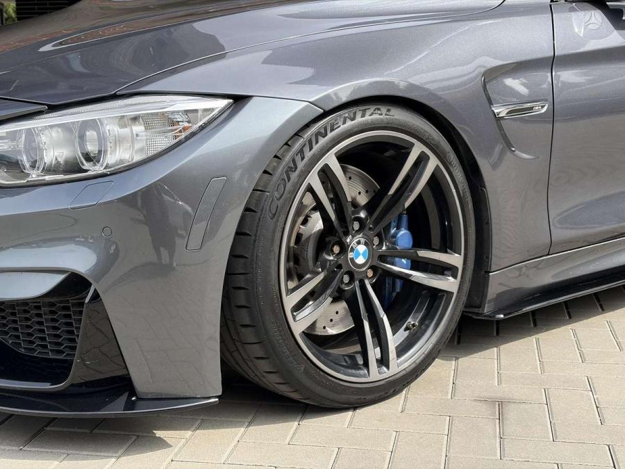 Grey BMW M4 2016 in Kaunas, with an engine capacity of 2.98 L and mileage of 98 thousand km for 31900 €, photo 7 on AUTOMOTO.COM.LV