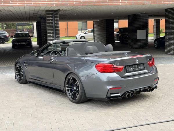 Grey BMW M4 2016 in Kaunas, with an engine capacity of 2.98 L and mileage of 98 thousand km for 31900 €, photo 8 on AUTOMOTO.COM.LV