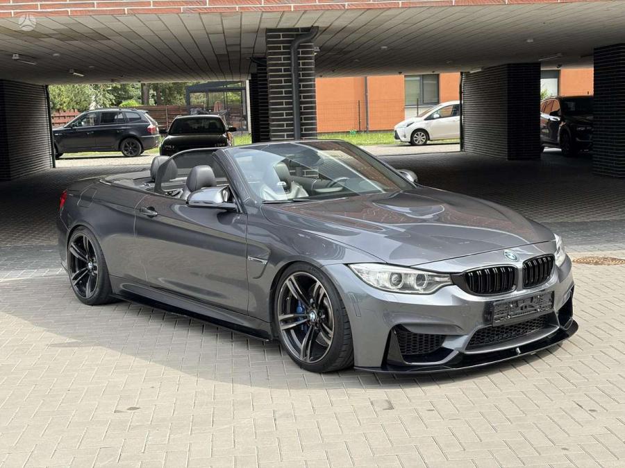 Grey BMW M4 2016 in Kaunas, with an engine capacity of 2.98 L and mileage of 98 thousand km for 31900 €, photo 10 on AUTOMOTO.COM.LV
