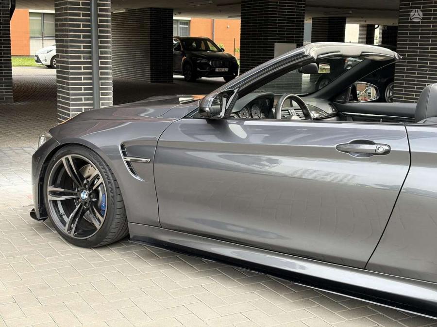 Grey BMW M4 2016 in Kaunas, with an engine capacity of 2.98 L and mileage of 98 thousand km for 31900 €, photo 12 on AUTOMOTO.COM.LV