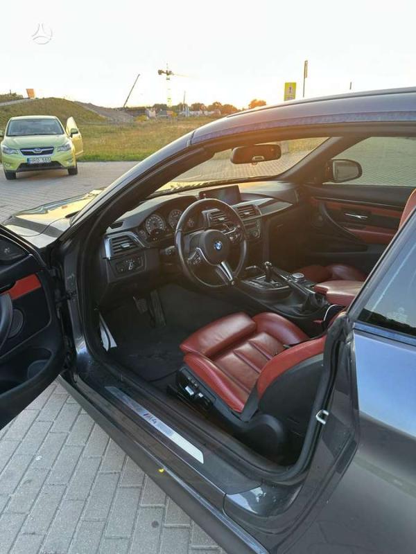 Pelēks BMW M4 2016 Kauņa, ar dzinēja tilpumu 2.98 L un nobraukumu 118 tūkst. km par 34999 €, foto 9 vietnē AUTOMOTO.COM.LV