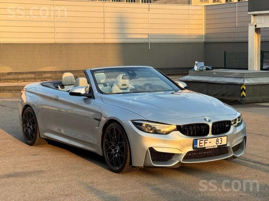 Grey BMW M4 2018 in Riga, with an engine capacity of 3.00 L and mileage of 92 thousand km for 49900 €, photo 8 on AUTOMOTO.COM.LV