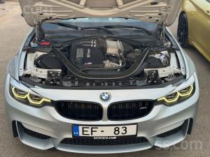 Grey BMW M4 2018 in Riga, with an engine capacity of 3.00 L and mileage of 92 thousand km for 49900 €, photo 18 on AUTOMOTO.COM.LV