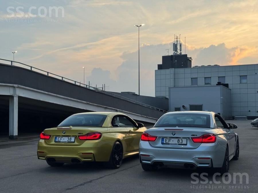 Grey BMW M4 2018 in Riga, with an engine capacity of 3.00 L and mileage of 92 thousand km for 49900 €, photo 21 on AUTOMOTO.COM.LV