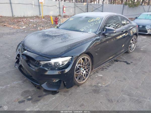Grey BMW M4 2017 in Kaunas, with an engine capacity of 2.98 L and mileage of 119 thousand km for 19000 €, photo 1 on AUTOMOTO.COM.LV