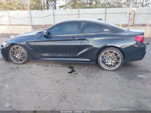 Grey BMW M4 2017 in Kaunas, with an engine capacity of 2.98 L and mileage of 119 thousand km for 19000 €, photo 5 on AUTOMOTO.COM.LV
