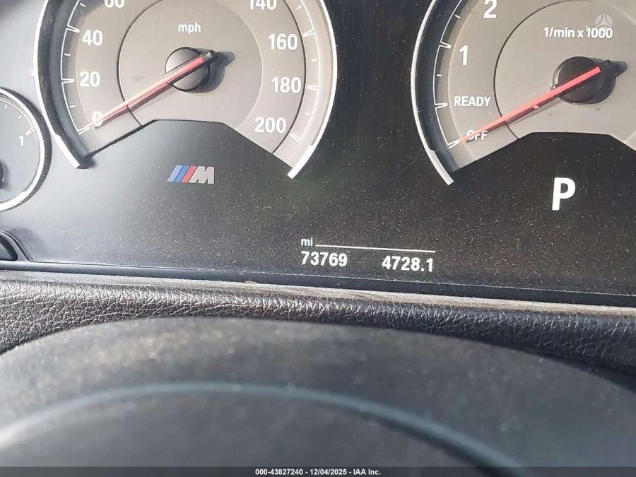 Grey BMW M4 2017 in Kaunas, with an engine capacity of 2.98 L and mileage of 119 thousand km for 19000 €, photo 12 on AUTOMOTO.COM.LV