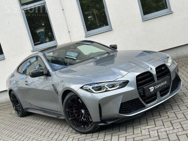 Grey BMW M4 2022 in Jelgava, with an engine capacity of 3.00 L and mileage of 55 thousand km for 66550 €, photo  on AUTOMOTO.COM.LV