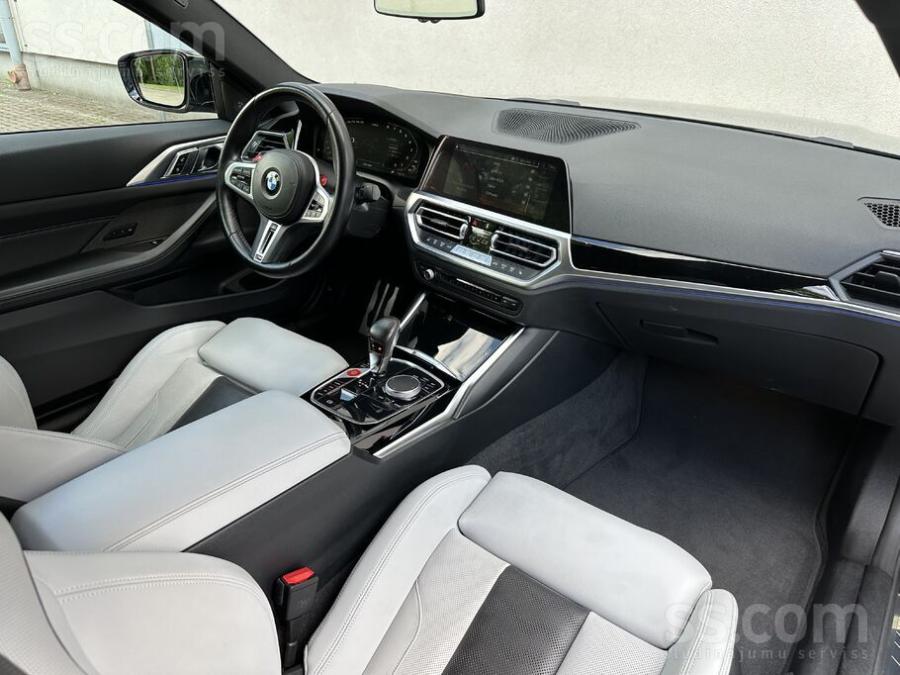 Серый БМВ M4 2022 в Елгава, объемом двигателя 3.00 л и пробегом 55 тыс. км за 66550 €, фото 16 на AUTOMOTO.COM.LV