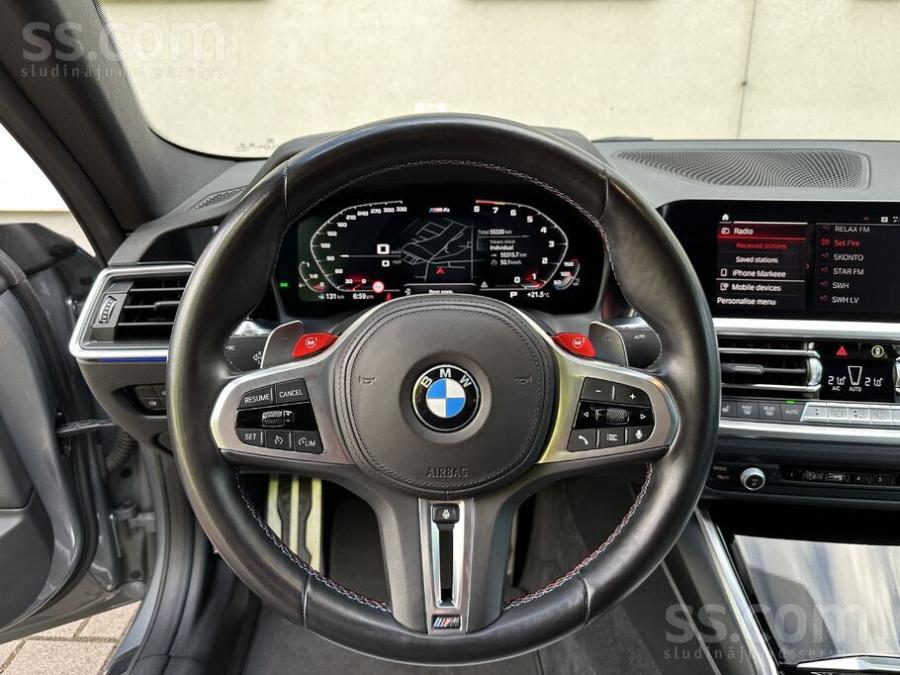 Серый БМВ M4 2022 в Елгава, объемом двигателя 3.00 л и пробегом 55 тыс. км за 66550 €, фото 27 на AUTOMOTO.COM.LV
