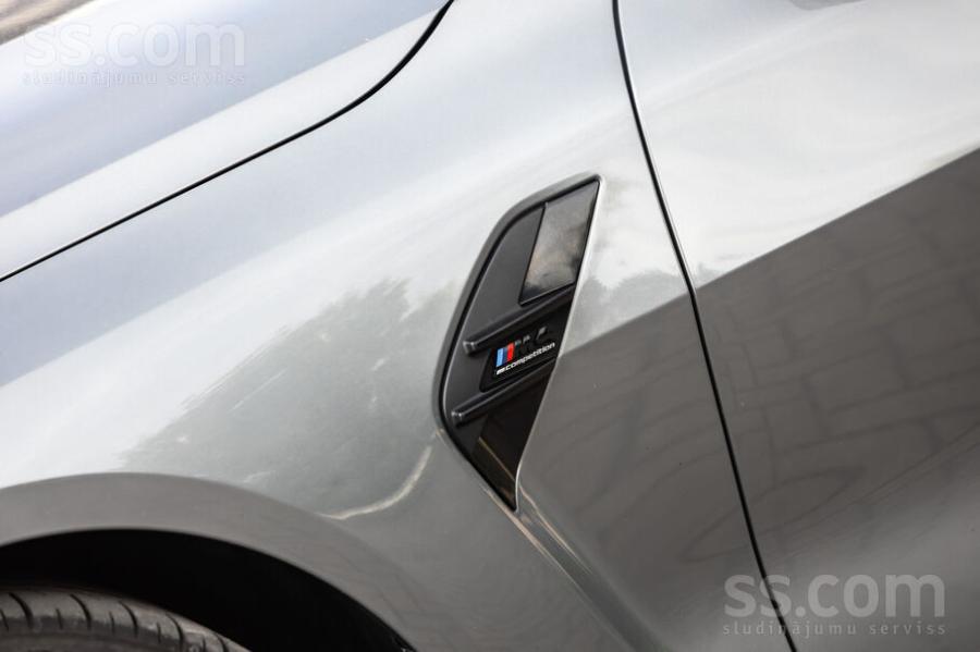 Grey BMW M4 2022 in Jelgava, with an engine capacity of 3.00 L and mileage of 59 thousand km for 69900 €, photo 8 on AUTOMOTO.COM.LV