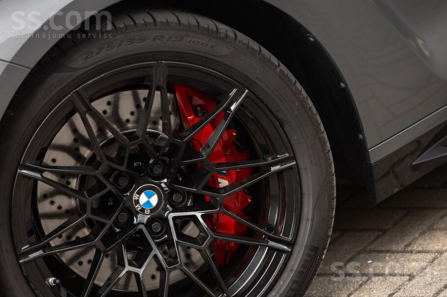 Grey BMW M4 2022 in Jelgava, with an engine capacity of 3.00 L and mileage of 59 thousand km for 69900 €, photo 10 on AUTOMOTO.COM.LV