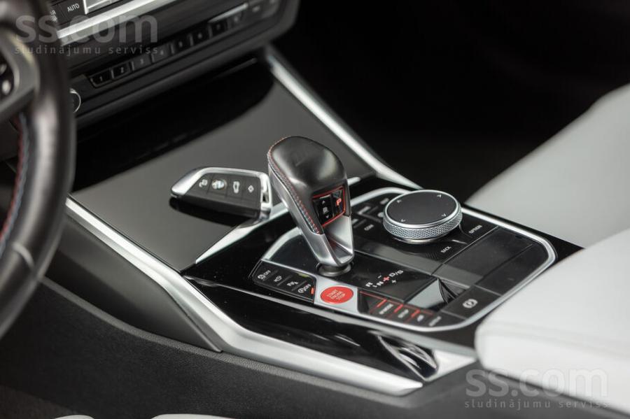 Grey BMW M4 2022 in Jelgava, with an engine capacity of 3.00 L and mileage of 59 thousand km for 69900 €, photo 12 on AUTOMOTO.COM.LV
