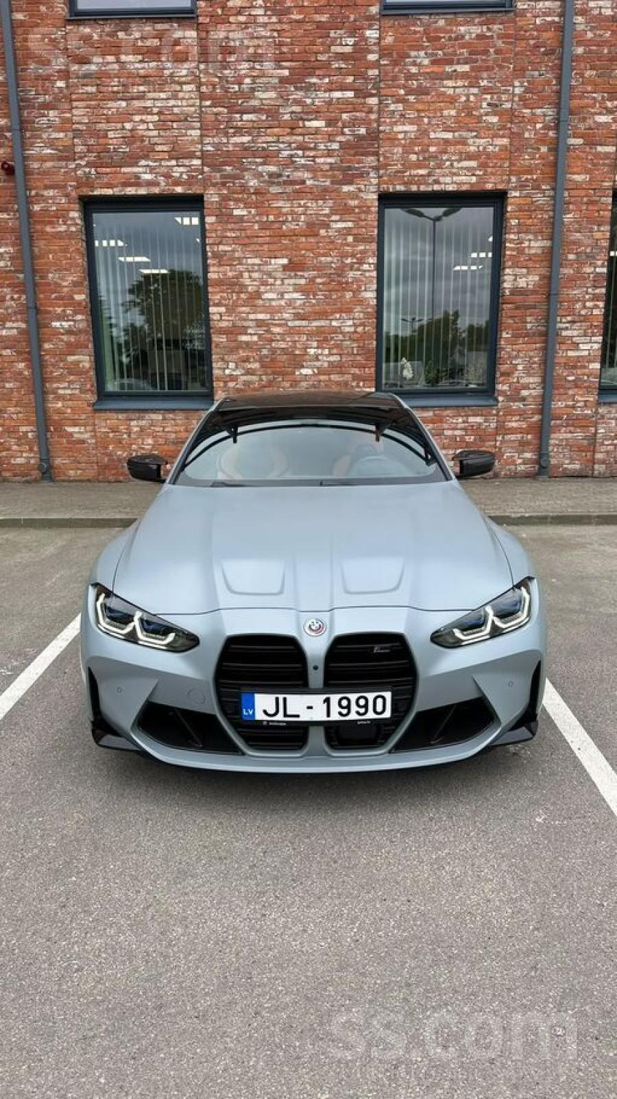 Pelēks BMW M4 2023 Rīga, ar dzinēja tilpumu 3.00 L un nobraukumu 23 tūkst. km par 78000 €, foto 1 vietnē AUTOMOTO.COM.LV