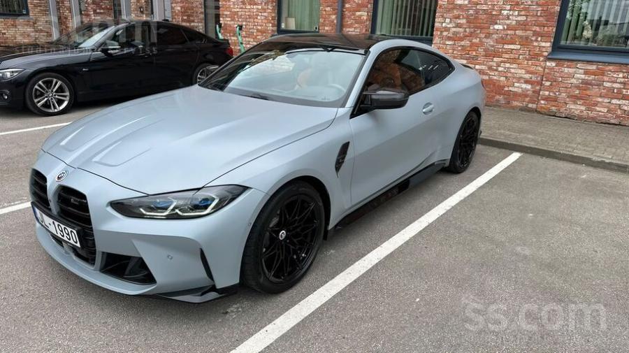 Pelēks BMW M4 2023 Rīga, ar dzinēja tilpumu 3.00 L un nobraukumu 23 tūkst. km par 78000 €, foto 7 vietnē AUTOMOTO.COM.LV