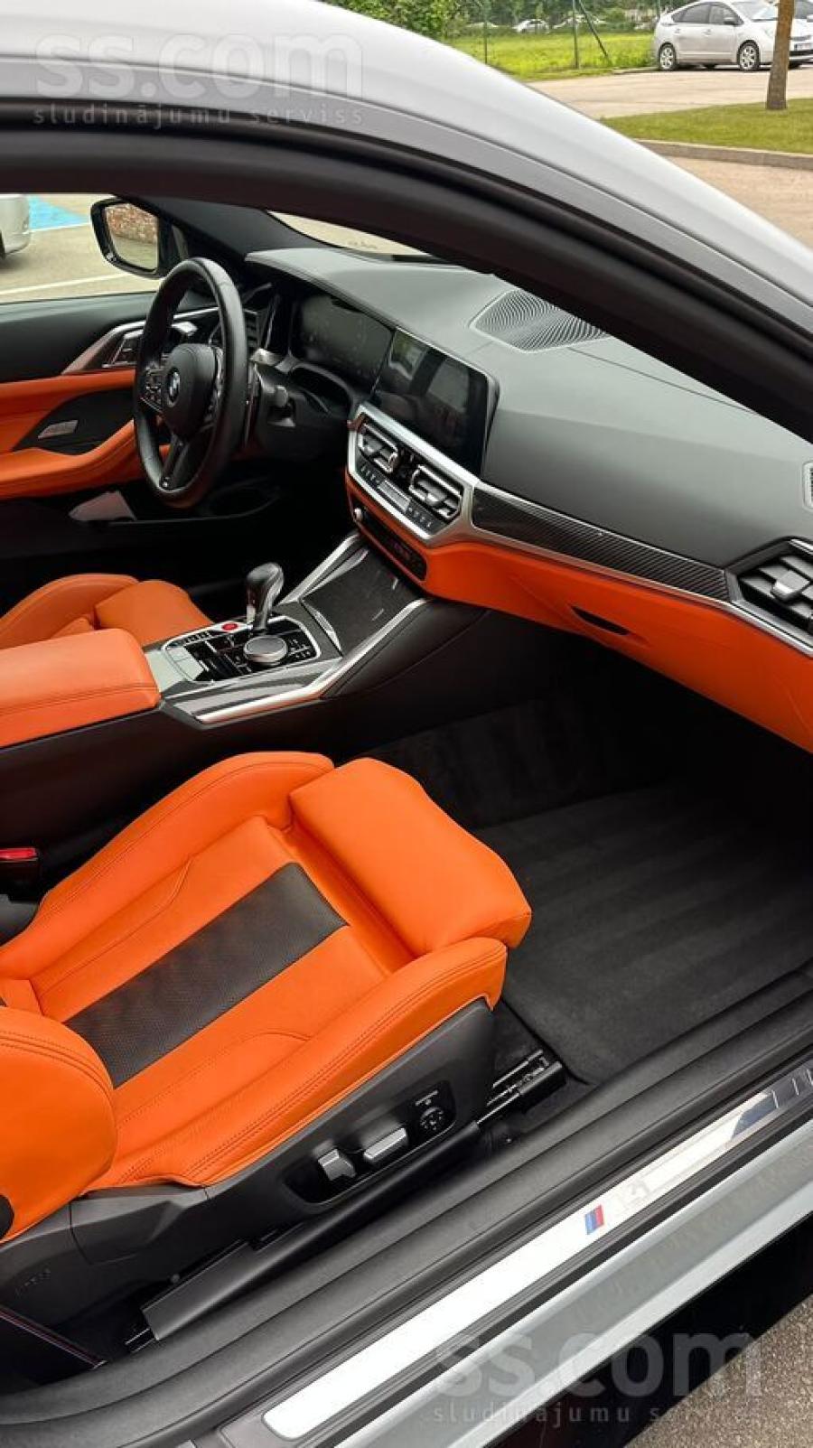 Pelēks BMW M4 2023 Rīga, ar dzinēja tilpumu 3.00 L un nobraukumu 23 tūkst. km par 78000 €, foto 13 vietnē AUTOMOTO.COM.LV