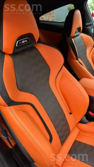 Pelēks BMW M4 2023 Rīga, ar dzinēja tilpumu 3.00 L un nobraukumu 23 tūkst. km par 78000 €, foto 14 vietnē AUTOMOTO.COM.LV