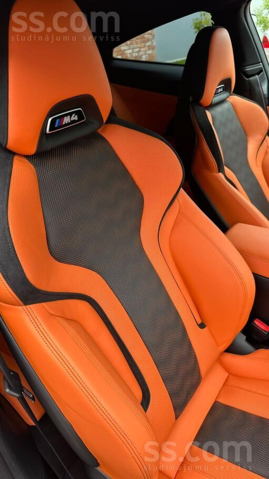 Pelēks BMW M4 2023 Rīga, ar dzinēja tilpumu 3.00 L un nobraukumu 23 tūkst. km par 78000 €, foto 14 vietnē AUTOMOTO.COM.LV