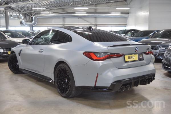 Pelēks BMW M4 2023 Rīga, ar dzinēja tilpumu 3.00 L un nobraukumu 26 tūkst. km par 72500 €, foto 3 vietnē AUTOMOTO.COM.LV