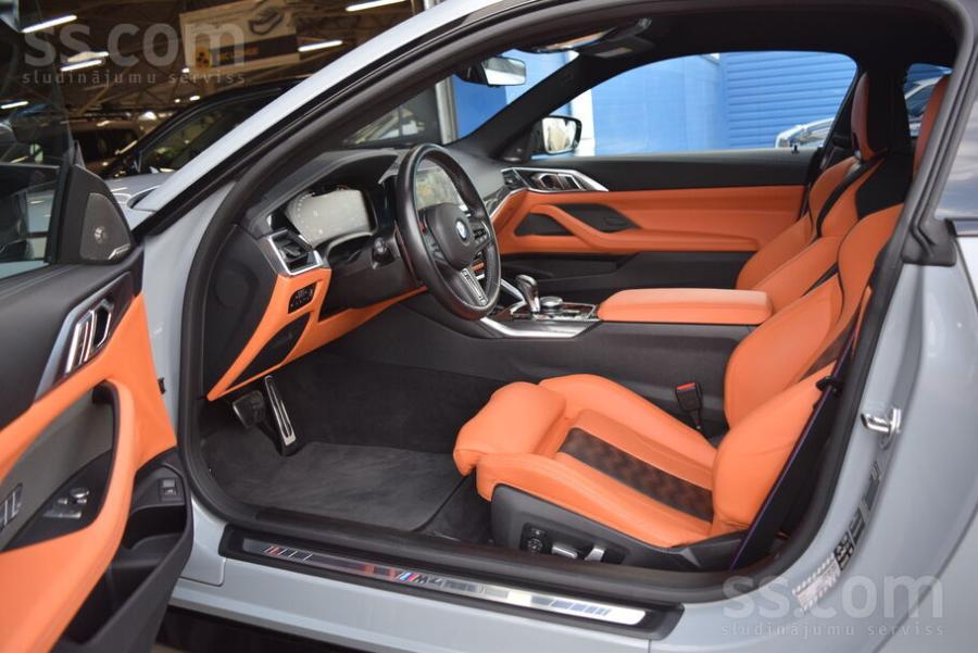 Pelēks BMW M4 2023 Rīga, ar dzinēja tilpumu 3.00 L un nobraukumu 26 tūkst. km par 72500 €, foto 4 vietnē AUTOMOTO.COM.LV