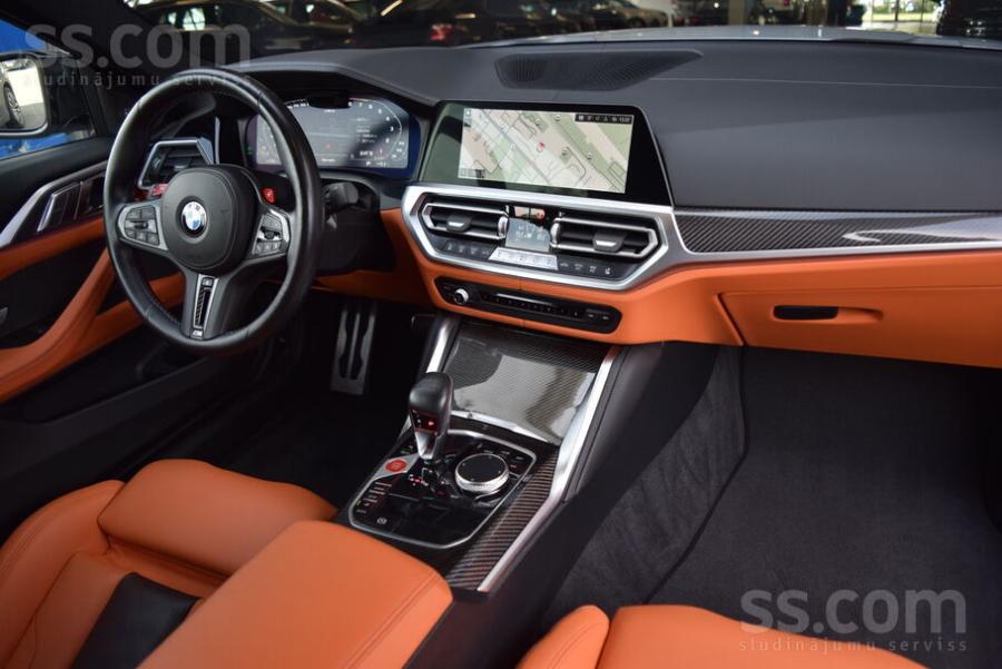 Pelēks BMW M4 2023 Rīga, ar dzinēja tilpumu 3.00 L un nobraukumu 26 tūkst. km par 72500 €, foto 5 vietnē AUTOMOTO.COM.LV