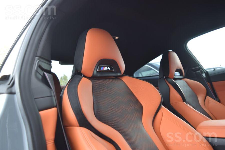 Pelēks BMW M4 2023 Rīga, ar dzinēja tilpumu 3.00 L un nobraukumu 26 tūkst. km par 72500 €, foto 20 vietnē AUTOMOTO.COM.LV