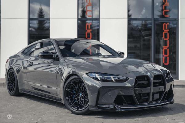 Pelēks BMW M4 2024 Viļņa, ar dzinēja tilpumu 2.99 L un nobraukumu 9 tūkst. km par 75000 €, foto 2 vietnē AUTOMOTO.COM.LV