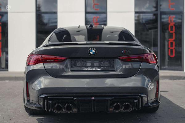 Pelēks BMW M4 2024 Viļņa, ar dzinēja tilpumu 2.99 L un nobraukumu 9 tūkst. km par 75000 €, foto 8 vietnē AUTOMOTO.COM.LV