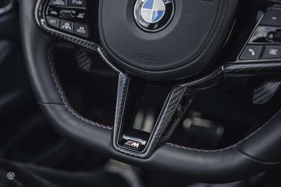 Grey BMW M4 2024 in Vilnius, with an engine capacity of 2.99 L and mileage of 9 thousand km for 75000 €, photo 24 on AUTOMOTO.COM.LV