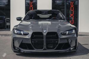 Grey BMW M4 2024 in Klaipeda, with an engine capacity of 2.99 L and mileage of 12 thousand km for 77900 €, photo 4 on AUTOMOTO.COM.LV