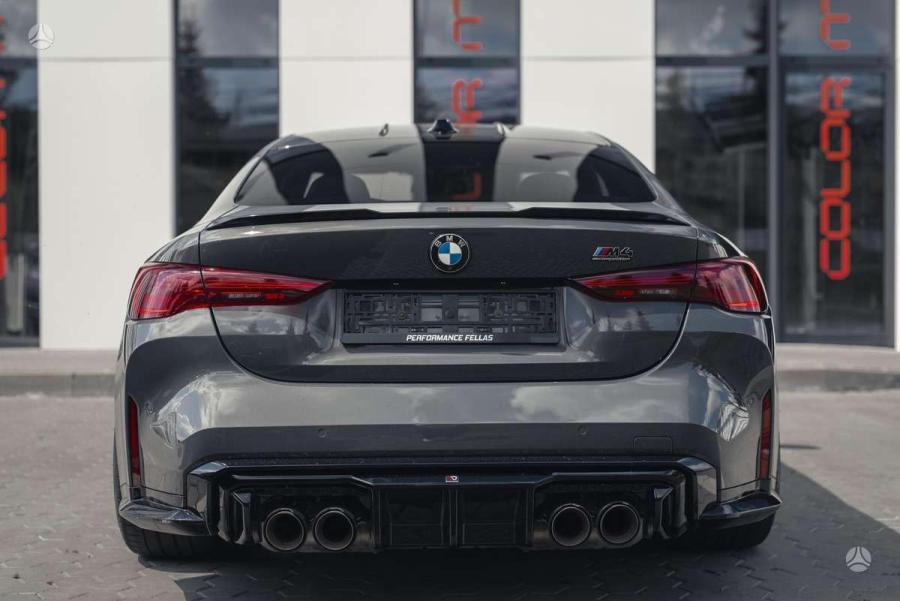 Grey BMW M4 2024 in Klaipeda, with an engine capacity of 2.99 L and mileage of 12 thousand km for 77900 €, photo 9 on AUTOMOTO.COM.LV