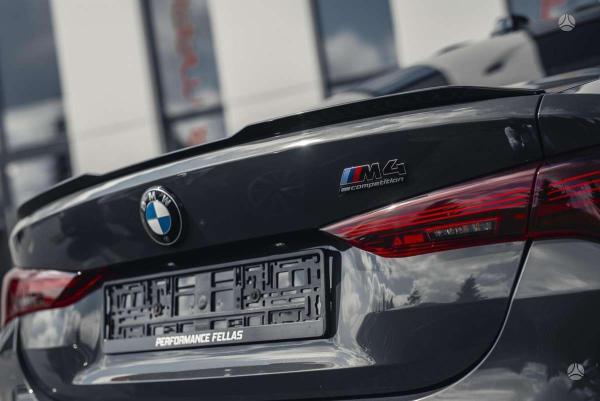 Grey BMW M4 2024 in Klaipeda, with an engine capacity of 2.99 L and mileage of 12 thousand km for 77900 €, photo 9 on AUTOMOTO.COM.LV