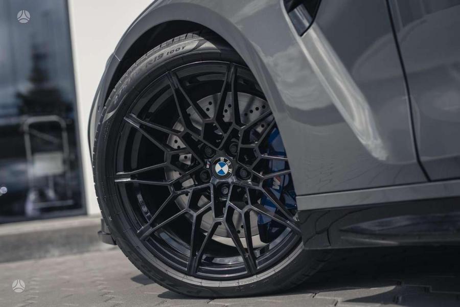 Grey BMW M4 2024 in Klaipeda, with an engine capacity of 2.99 L and mileage of 12 thousand km for 77900 €, photo 17 on AUTOMOTO.COM.LV