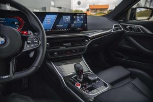 Grey BMW M4 2024 in Klaipeda, with an engine capacity of 2.99 L and mileage of 12 thousand km for 77900 €, photo 20 on AUTOMOTO.COM.LV
