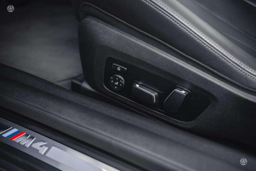 Grey BMW M4 2024 in Klaipeda, with an engine capacity of 2.99 L and mileage of 12 thousand km for 77900 €, photo 29 on AUTOMOTO.COM.LV