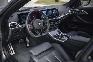 Grey BMW M4 2024 in Klaipeda, with an engine capacity of 2.99 L and mileage of 12 thousand km for 77900 €, photo 31 on AUTOMOTO.COM.LV