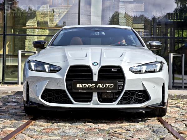 Grey BMW M4 2024 in Riga, with an engine capacity of 3.00 L and mileage of 10 thousand km for 94444 €, photo 8 on AUTOMOTO.COM.LV