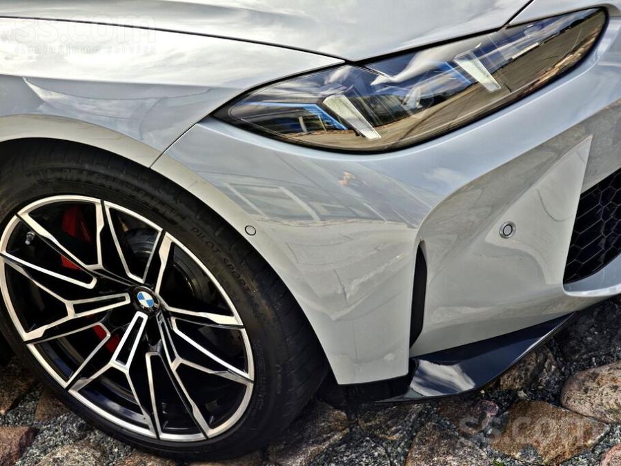 Grey BMW M4 2024 in Riga, with an engine capacity of 3.00 L and mileage of 10 thousand km for 94444 €, photo 9 on AUTOMOTO.COM.LV