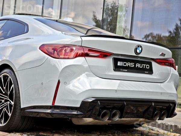 Grey BMW M4 2024 in Riga, with an engine capacity of 3.00 L and mileage of 10 thousand km for 94444 €, photo 11 on AUTOMOTO.COM.LV