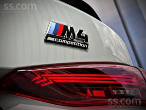 Grey BMW M4 2024 in Riga, with an engine capacity of 3.00 L and mileage of 10 thousand km for 94444 €, photo 12 on AUTOMOTO.COM.LV