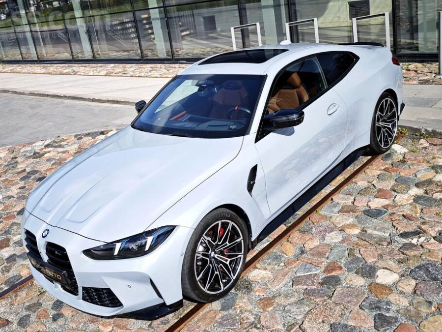 Grey BMW M4 2024 in Riga, with an engine capacity of 3.00 L and mileage of 10 thousand km for 94444 €, photo 23 on AUTOMOTO.COM.LV