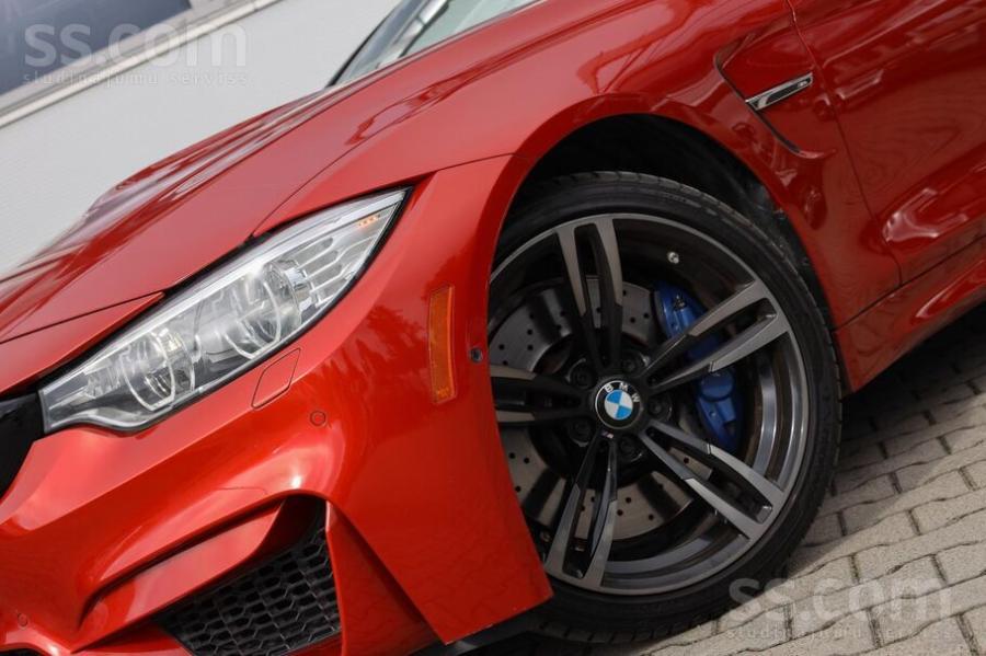 Оранжевый БМВ M4 2015 в Рига, объемом двигателя 3.00 л и пробегом 44 тыс. км за 38995 €, фото 3 на AUTOMOTO.COM.LV