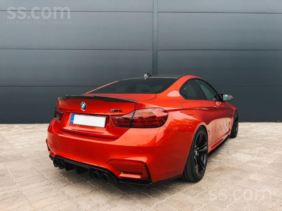 Оранжевый БМВ M4 2014 в Рига, объемом двигателя 3.00 л и пробегом 128 тыс. км за 42999 €, фото 6 на AUTOMOTO.COM.LV