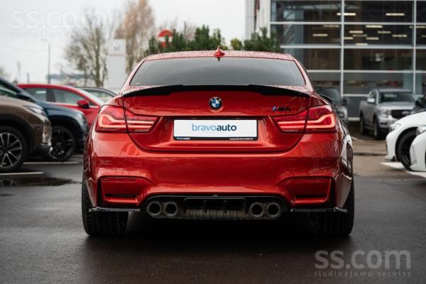 Оранжевый БМВ M4 2015 в Рига, объемом двигателя 3.00 л и пробегом 117 тыс. км за 39990 €, фото 4 на AUTOMOTO.COM.LV