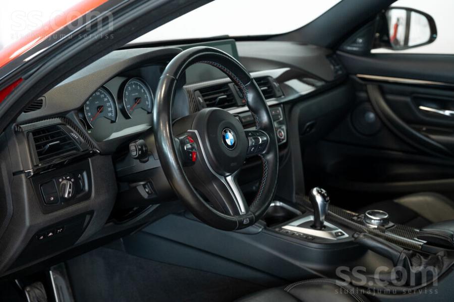 Oranžs BMW M4 2015 Rīga, ar dzinēja tilpumu 3.00 L un nobraukumu 117 tūkst. km par 34990 €, foto 13 vietnē AUTOMOTO.COM.LV
