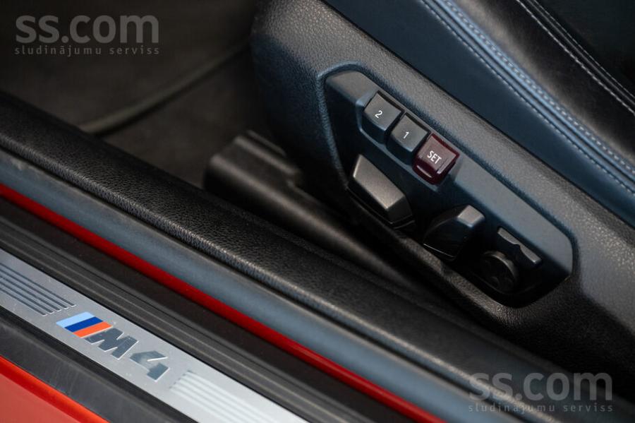 Oranžs BMW M4 2015 Rīga, ar dzinēja tilpumu 3.00 L un nobraukumu 117 tūkst. km par 34990 €, foto 22 vietnē AUTOMOTO.COM.LV