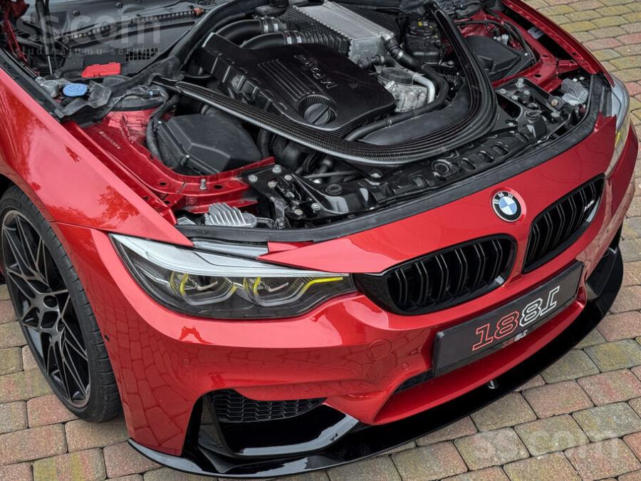 Oranžs BMW M4 2018 Rīga, ar dzinēja tilpumu 3.00 L un nobraukumu 76 tūkst. km par 48800 €, foto 24 vietnē AUTOMOTO.COM.LV