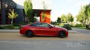 Red BMW M4 2015 in Riga, with an engine capacity of 3.00 L and mileage of 123 thousand km for 33500 €, photo 3 on AUTOMOTO.COM.LV
