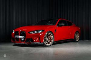 Sarkans BMW M4 2023 Viļņa, ar dzinēja tilpumu 3.00 L un nobraukumu 13 tūkst. km par 71998 €, foto  vietnē AUTOMOTO.COM.LV