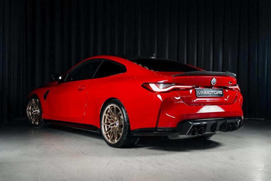 Sarkans BMW M4 2023 Viļņa, ar dzinēja tilpumu 3.00 L un nobraukumu 13 tūkst. km par 71998 €, foto 7 vietnē AUTOMOTO.COM.LV